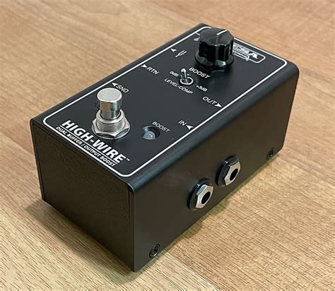 mesa boogie high wire dual buffer and boost reverb
