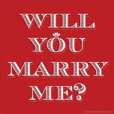 Awesome Pic Of Marry Me