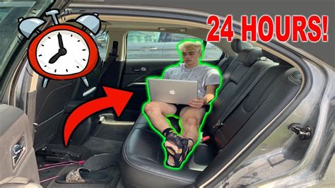 24 Hour Overnight Challenge In A Car Youtube