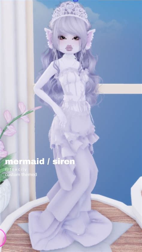 Mermaid Siren Dti Dress To Impress I 2024