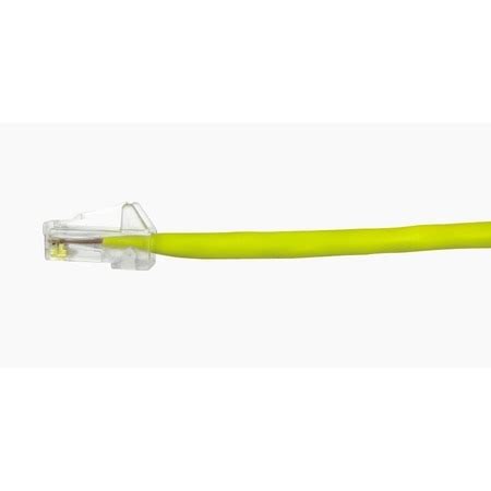 Compulink CBL ASSY MOD D E 24 4PR STRANDED CAT5E A B 14FT YELLOW M88DE14FL505 Zoro