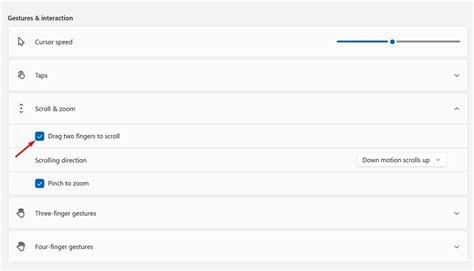 How To Enable Two Finger Scroll On Windows 1011