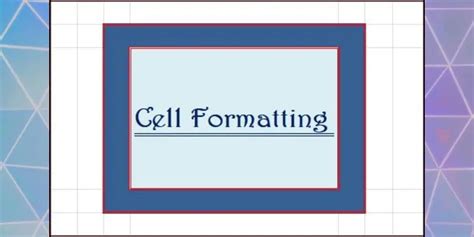 Cell Formatting In Excel Is Very Easy Hindireadings