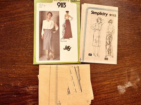 1970s 1979 Vintage Sewing Pattern Simplicity 9113 Jiffy Etsy