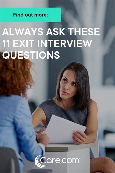11 Exit Interview Questions You Should Always Ask Interview Questions