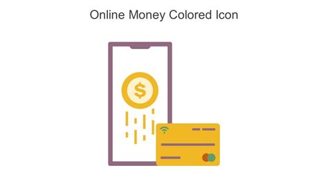 Online Money Colored Icon In Powerpoint Pptx Png And Editable Eps Format PPT PowerPoint