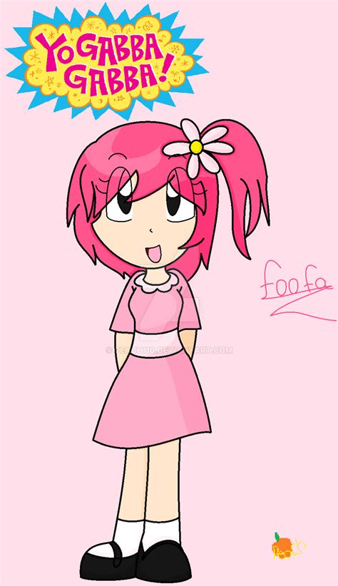 Human Yo Gabba Gabba Foofa By Peach110 On Deviantart