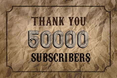 Premium Photo A Poster That Says Thank You 500 Subscribers On It