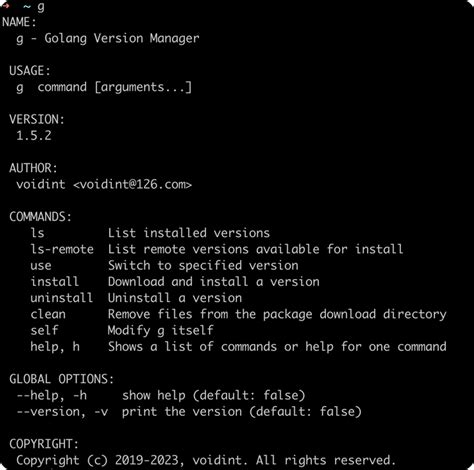 在 macos和linux 上安装 golang多版本 管理工具 g，并解决 mac下 iterm 终端g不能使用问题