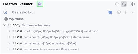 Work With Web Inspector Aqua Documentation