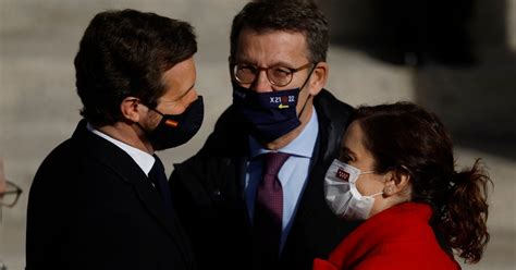 Preguntan A Ayuso Por Casado Y Feijóo Y Ella Acaba Dejando Una