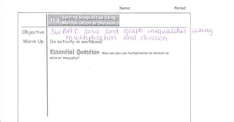 Ms Jeans Accel 7 Blog 11 3 Solving Inequalities Using Multiplication