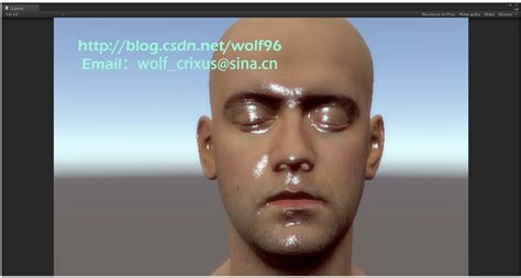Unity3d 屏幕空间人体皮肤知觉渲染and次表面散射screen Space Perceptual Rendering