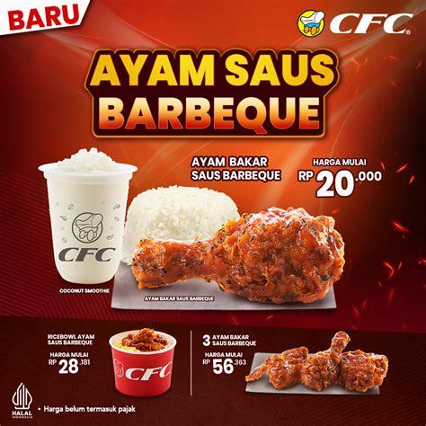 Baru Cfc Ayam Bakar Saus Barbeque Dari Cfc Scanharga