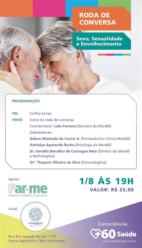 Sexo Sexualidade E Envelhecimento Sympla