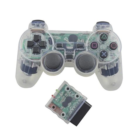 소니 Ps2 용 무선 게임패드 플레이스테이션 2 콘솔 조이스틱 이중 진동 충격 조이패드 무선 제어게임 패드