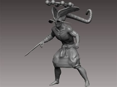 Divine General Mahoraga From Jujutsu Kaisen Rblender