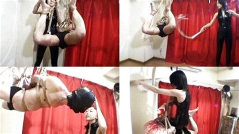 Latex Vixen Turns Slave To Human Swing Extreme Bdsm Full Version