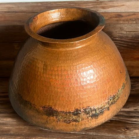 Antique Too Old Beautiful Copper Vase Unique Antique Collection
