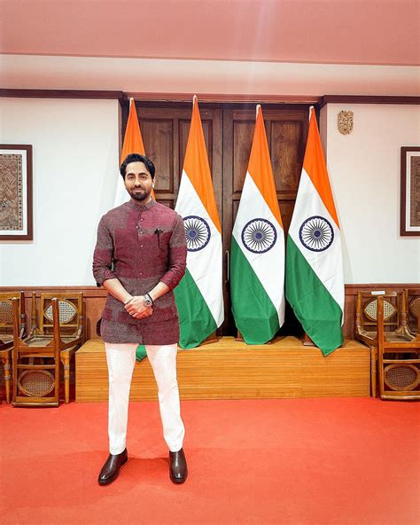 Ayushmann Khurana Arrived To See The New Parliament नई संसद को देखने
