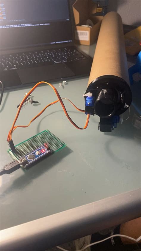 Thrust Vectoring For Model Rocket R Arduino