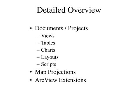 Ppt Introduction To Arcview Powerpoint Presentation Free Download