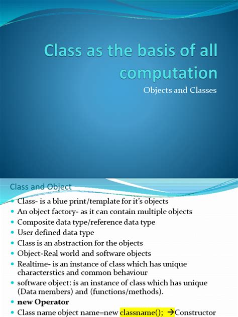 6class As A User Defined Datatype 2024 25 3 Pdf Class Computer Programming Method