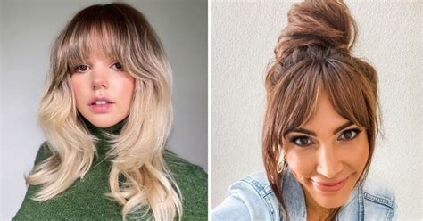 Las 99 Mejores Como Peinarse Con Flequillo Mujer Brbikes Es
