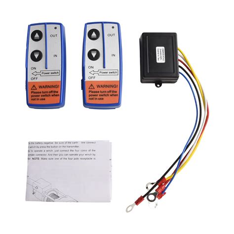 A Must Have For Off Roading Dual Remote 12v Wireless Winch Control Kit