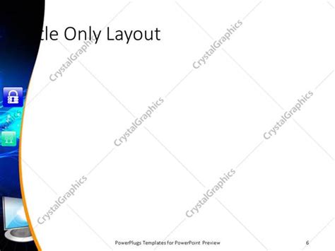 Powerpoint Template A Computer Monitor With Various Apps In The Background 7965