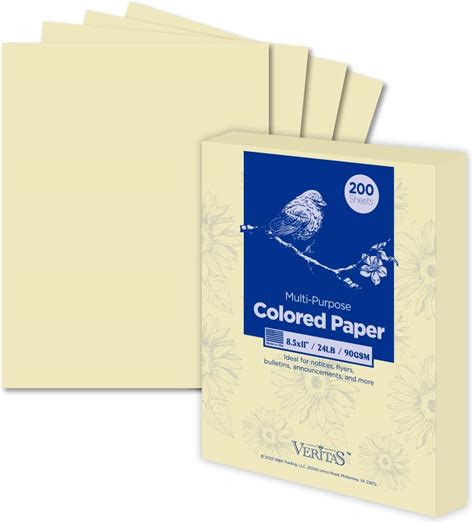 Springhill 85” X 11” Tan Copy Paper 24lb Bond60lb Text