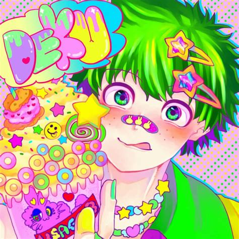 Midoriya Izuku Anime Boku No Hero Academia Mario Characters