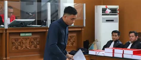 Mario Dandy Terisak Di Sidang Pledoi Minta Maaf Ke Keluarga David