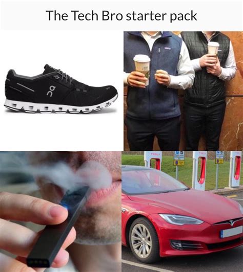 Tech Bro Starter Pack R Starterpacks