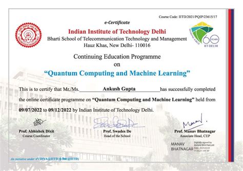 Ankush Gupta On Linkedin Quantumcomputing Iitdelhi Machinelearning