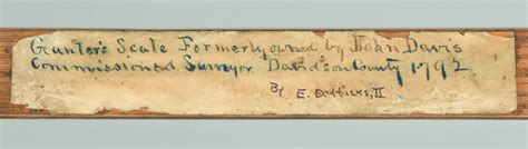 Lot 257 John Daviss Brass Surveyor Compass And Scale Case Auctions