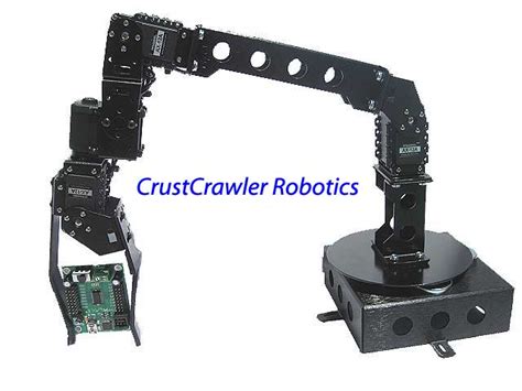 ax robot arms has high communication speed crustcrawler