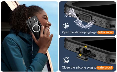 Goldju Magnetic For Iphone Air Case Waterproof Built In