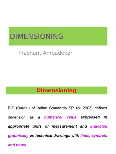 Pdf Dimensioning Technique Dokumen Tips