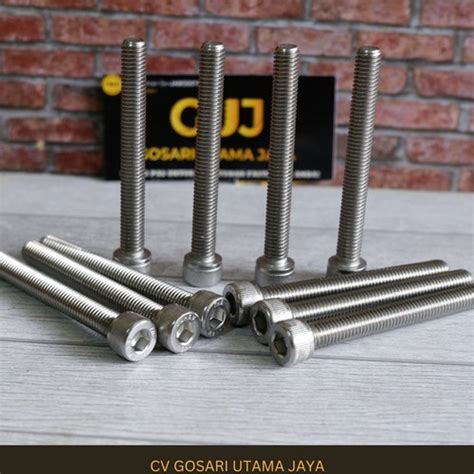 Jual Baut L M10x50 Hex Socket Stainless M10 Pitch 1 5 Kunci L 8 SS 304 Kota Tangerang