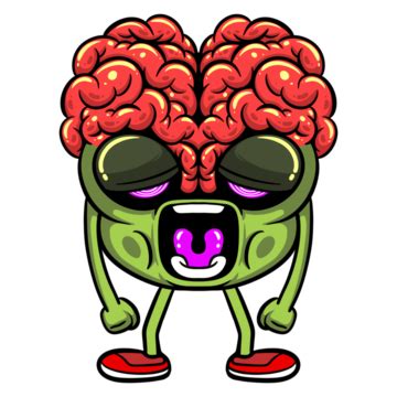 卡通大脑插图圖片PNG去背圖 矢量圖案素材 免费下载 Pngtree