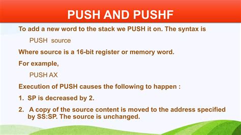 Microprocessor Assembly Language PPT