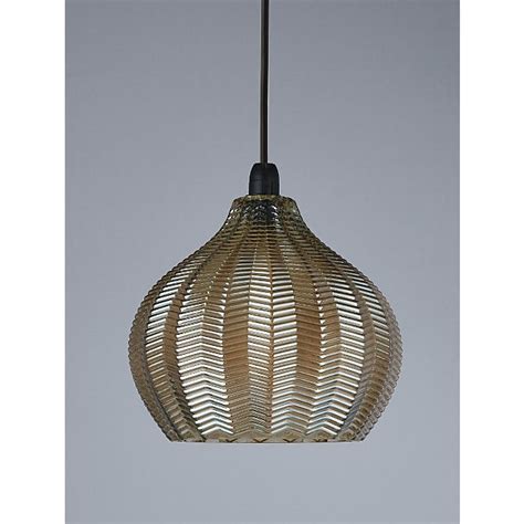 Herringbone Glass Easy Fit Shade Home George At Asda