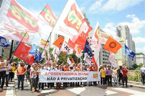 Protesto Das Centrais Sindicais Pelo INSS 14 02 2020 Inss