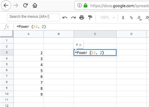 How To Calculate Exponential Numbers In Excel