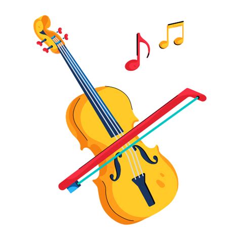 Violin Stickers Free Music Stickers