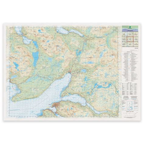 Kartverket Landkart N50 36 D Narvik Kart