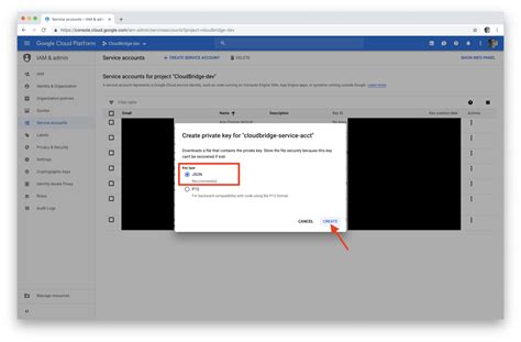 Procuring Access Credentials Cloudbridge Documentation