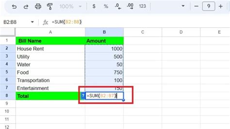 How To Add Up A Column Of Numbers In Google Sheets Printable Forms
