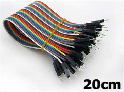 Dupont Kablo Jumper Kablo Breadboard Kablo Erkek Bilgisayar Aksesuarları